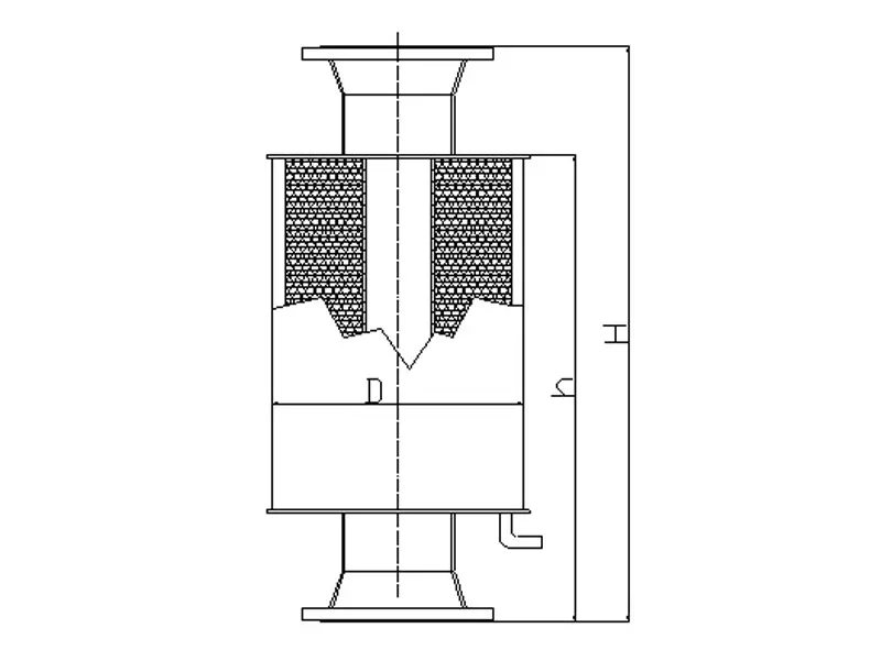 Hubei Tianxin Petrochemical TXXSQ-I type steam exhaust muffler | 石化装备网
